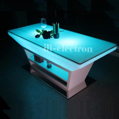 China Luminous plastic led lighting furniture for sale