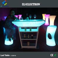 China Luminous plastic led lighting furniture for sale