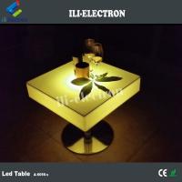 China Led Garden Table Night Club Furniture color Cocktail table LED furniture for sale