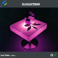 China Led Garden Table Night Club Furniture color Cocktail table LED furniture for sale