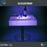 China Led Garden Table Night Club Furniture color Cocktail table LED furniture for sale