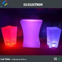 China Waterfpoof led table light up table bar furniture led coffee table for sale