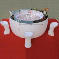 China PE Material LED Coffee Table LED Furniture LED Bar Furniture for sale