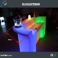 China Rechargeable Glow Table Outdoor Garden Bar LED Furniture for sale