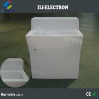 China Rechargeable Glow Table Outdoor Garden Bar LED Furniture for sale