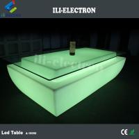 China Stylish remote control LED illumination glowing bar table/ bar cassette for sale