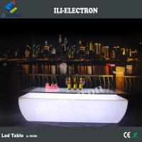 China Stylish remote control LED illumination glowing bar table/ bar cassette for sale
