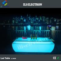 China Stylish remote control LED illumination glowing bar table/ bar cassette for sale