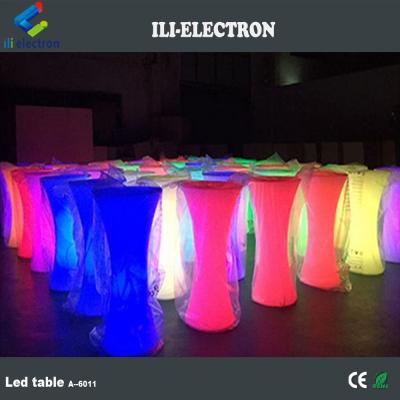 China KTV nightclub party events LED furniture led bar tables for sale