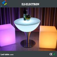 China High led Cocktail Table Metal Table with Chair for event for sale