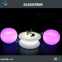 China illuminated led furniture / led glow table /led bar tables for sale
