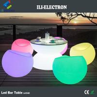 China illuminated led furniture / led glow table /led bar tables for sale