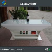 China 16 colors changing remote control cheap bar table for sale