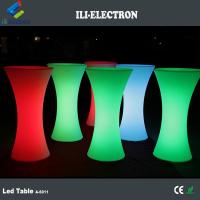 China commercial used plastic led pub tables for sale