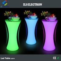 China Remote control plastic glow bar tables for sale