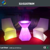 China Plastic LED Glow Furniture Infarad Remote Control For Outdoor event for sale