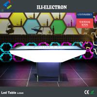 China Luxury Remote Control Plastic Led Lounge Table For Apartment for sale