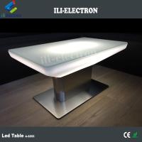 China Luxury Remote Control Plastic Led Lounge Table For Apartment for sale