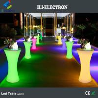 China Wholesale Modern LED Light Furniture Party Highboy Cocktail Table for sale