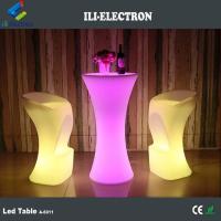 China Wholesale Modern LED Light Furniture Party Highboy Cocktail Table for sale