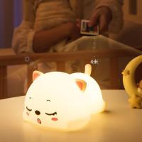 China Tap Control Silicone Night Light For Kids And Babies for sale