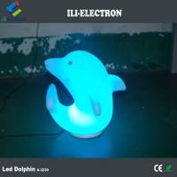 China plastic Dolphin LED Lights 3500K Warm White with Rechargeable lithium battery for sale