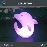 China plastic Dolphin LED Lights 3500K Warm White with Rechargeable lithium battery for sale