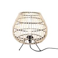 China Chinese Style Modern Rattan Lamp For Bedroom Bedside Tea Room for sale