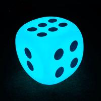 China Illuminated Outdoor LED Cube Light Dice Style 15cm 20cm 30cm IP65 Waterproof For Outdoor Events for sale
