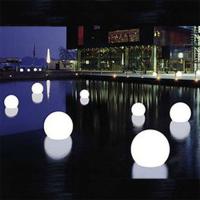 China PE Plastic Glow Ball Light Remote Control Portable For Swimming Pool for sale