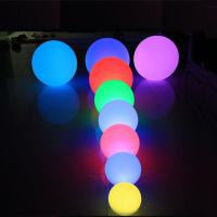 China IP65 Waterproof Glow Ball Light , Floating Swimming Pool Light Remote Control for sale