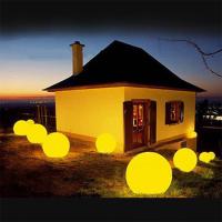 China Plastic LED Color Changing Glow Balls 10CM 80CM Water Resistant For Holiday for sale