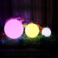 China 80cm Rechargeable LED Light Up Balls Remote Control For Christmas for sale
