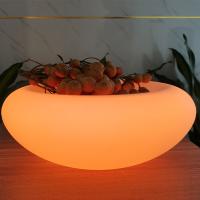 China SMD 5050 LED Fruit Bowl Rechargeable 16 Color Changes For Party for sale