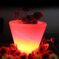 China Wireless Control LED Ice Bucket Portable Color Changing Illuminated for sale