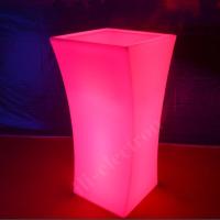 China Illuminated Light Up Flower Pot Rechargeable for Home Garden Hotel for sale