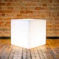 China 3500K Outdoor LED Cube Light 16 Colors Change Valentine'S Day Mood Square Garden Decorative Lights for sale