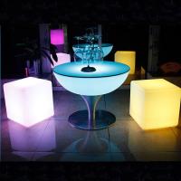 China 3500K Outdoor LED Cube Light 16 Colors Change Valentine'S Day Mood Square Garden Decorative Lights for sale