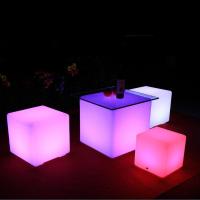 China 40Cm Remote Control Patio LED Cube Lamp Lantern LED Light Source For Patio Entertaining for sale