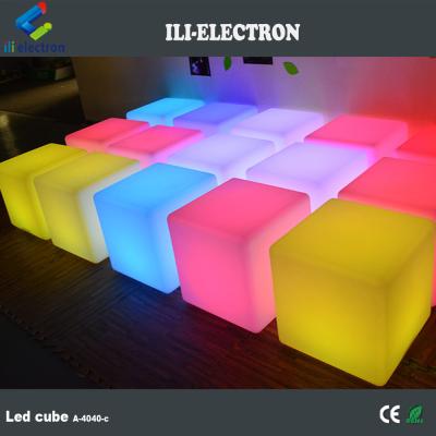 China Rechargeable LED Cube Light Perfect Addition to Parties and Clubs LED Light Source for sale