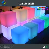 China Rechargeable LED Cube Light Perfect Addition to Parties and Clubs LED Light Source for sale