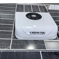 China Roof Electric Parking Dc 12v 24v 48v Rv Marine 12 Volt air Conditioner Parking Cooler for Car Rv Van caravan Cabin Truck Boat for sale