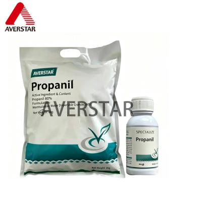 China Propanil 80% WP Herbicide for Rice Field Grass Weed Control Selective Post Emergence Herbicide OEM Factory Wholesale Supply for sale