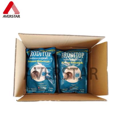 China Rodenticide for Rat and Mouse Population Control | Bromadiolone 0.005% Anticoagulant Bait Solution for sale