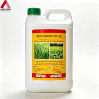 China Hexazinone 25% SL 75% WDG 98% Tech a systemic and residual triazine herbicide for sale