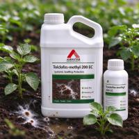 China Tolclofos-methyl 20% EC is a Broad-spectrum systemic organophosphorus fun gicid, primarily used for controlling soil-borne diseases, with a focus on preventive and protective effects for sale
