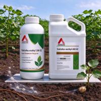 China Tolclofos-methyl 20% EC is a Broad-spectrum systemic organophosphorus fun gicid, primarily used for controlling soil-borne diseases, with a focus on preventive and protective effects for sale