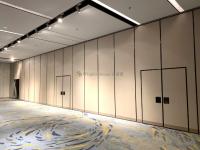 China Soundproof Folding Partition Walls with Class A Fire Rating - Acoustic Movable Walls with Telescopic Sleeve Panel for sale