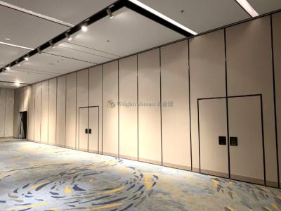 China Soundproof Folding Partition Walls with Class A Fire Rating - Acoustic Movable Walls with Telescopic Sleeve Panel for sale