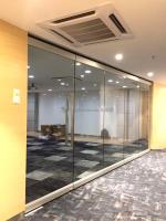 China Movable Soundproof Partition Wall 80mm Thick with NRC 0.85 Rating for Office and Conference Rooms for sale